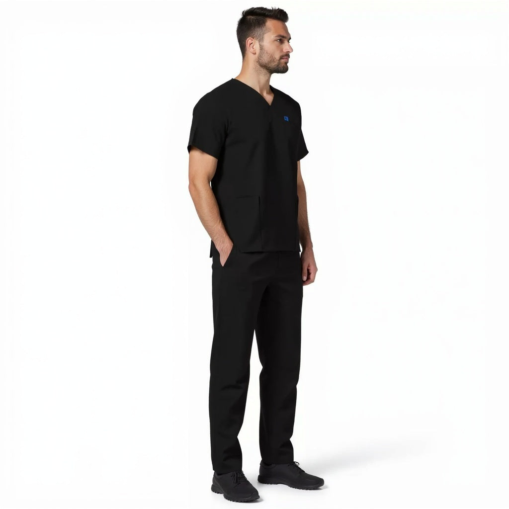 Black Surgical Scrub Set | Medical Scrub Set â€“ Rio Ridge Scrubs SA ...